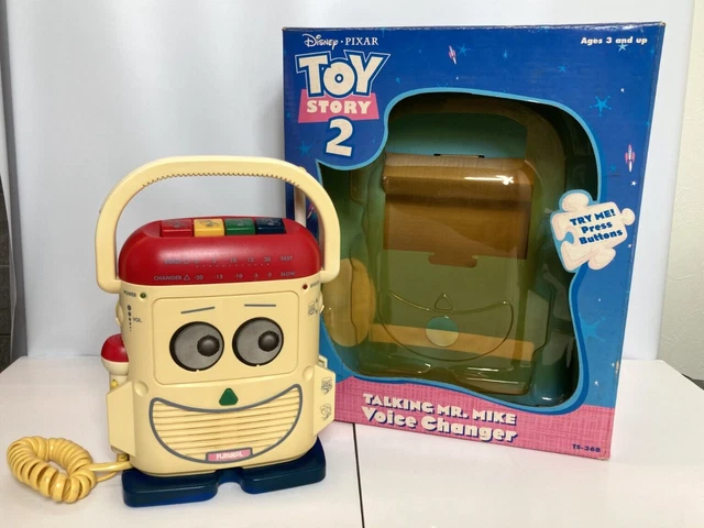 DISNEY PIXAR TOY Story 2 Talking Mr. Mike Voice Changer Playskool Ts ...