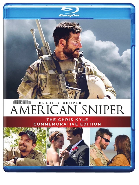 AMERICAN SNIPER: THE Chris Kyle Commemorative Edition (Blu-ray) Bradley ...