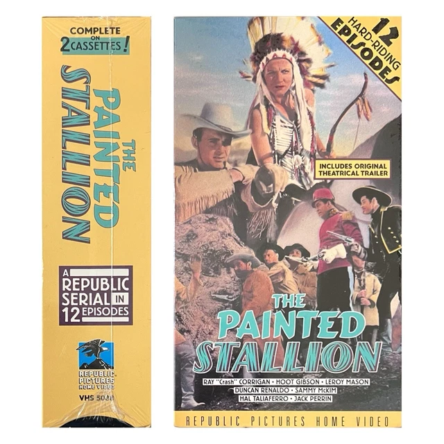 THE PAINTED STALLION (VHS, 1937) 12-Episodes - NEW SEALED £17.88 ...