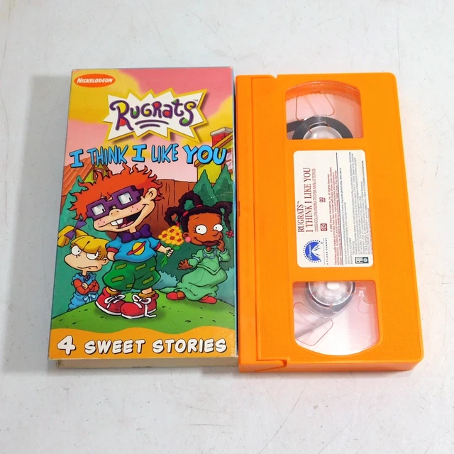 NICKELODEON RUGRATS I Think I Like You VHS Tested Working 2000 Orange ...