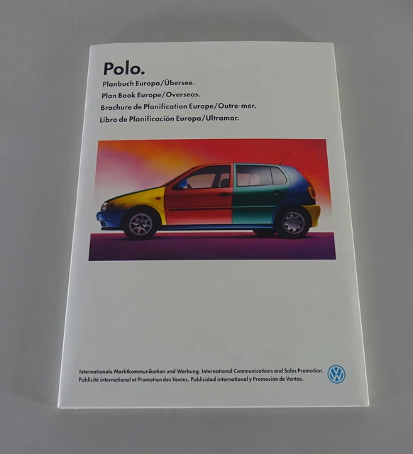 DOSSIER DE PRESSE / Brochure VW Polo 6N + Harlequin Support 01/1995 EUR ...