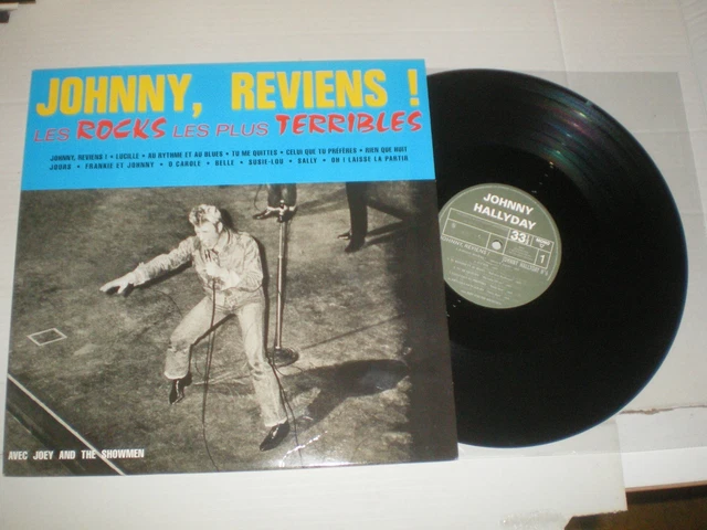 JOHNNY HALLYDAY JOHNNY reviens,rocks les plus terribles lp 30 cm ...