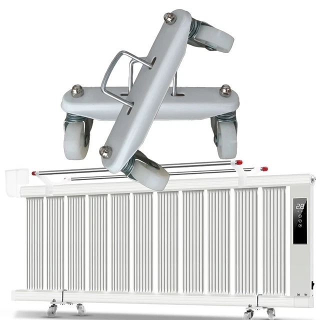 CONVENIENT HYDROELECTRIC RADIATOR Electric Heater Stand with Rotating ...