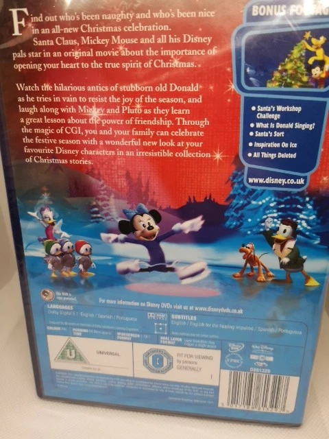 MICKEY'S TWICE UPON A Christmas + Bonus (Widescreen DVD) NEW Sealed ...