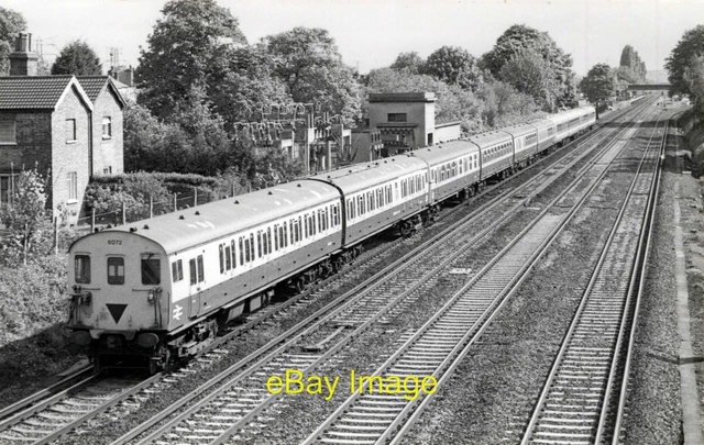 PHOTO RAILWAY 6X4 EMU Class 2HAP 6072 at front of formation West Byford ...