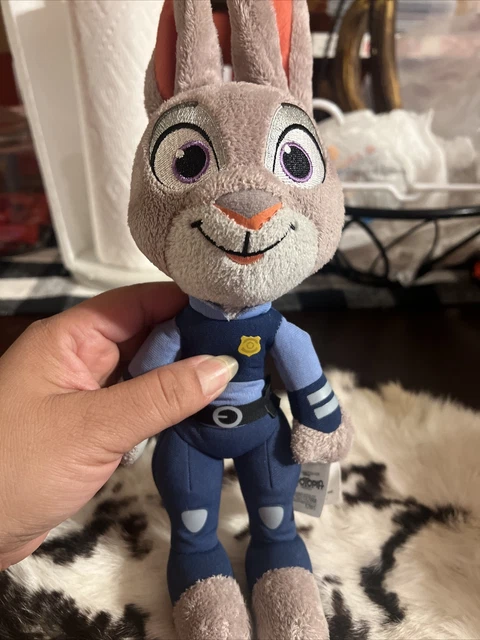 DISNEY STORE ZOOTOPIA Officer Judy Hopps Rabbit 12" Plush Stuffed ...