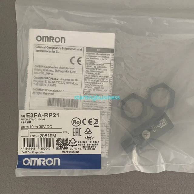 1PC NEW FOR Omron Photoelectric switch Sensor E3FA-RP21 ( E3FARP21 ) EUR 24,25 - PicClick FR
