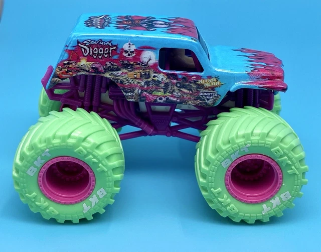 MONSTER JAM TRUCK SON-UVA DIGGER 1:64 Nitro Neon 2023 EUR 12,88 ...