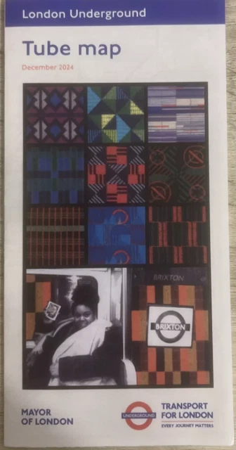 NEW DECEMBER 2024 London Underground Map with newly named Overground ...