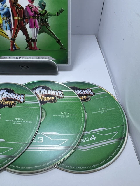 POWER RANGERS MYSTIC Force - The Complete Series 4 DVD Set - 2017 $16. ...