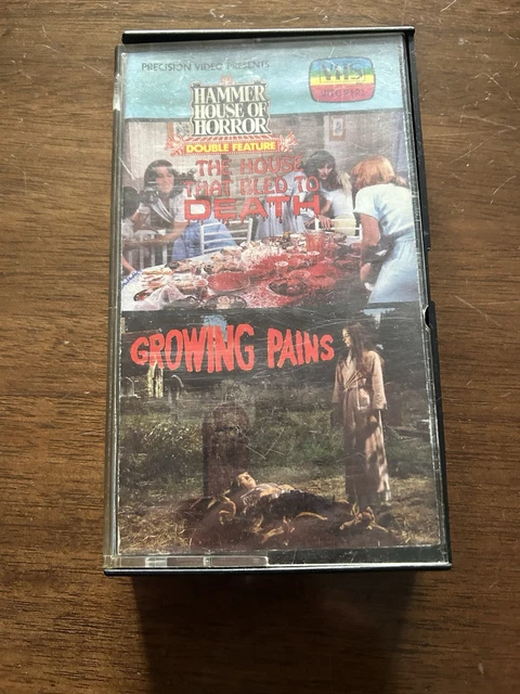 HAMMER HOUSE OF Horror Double Feature - Pre Cert - VHS £19.99 - PicClick UK