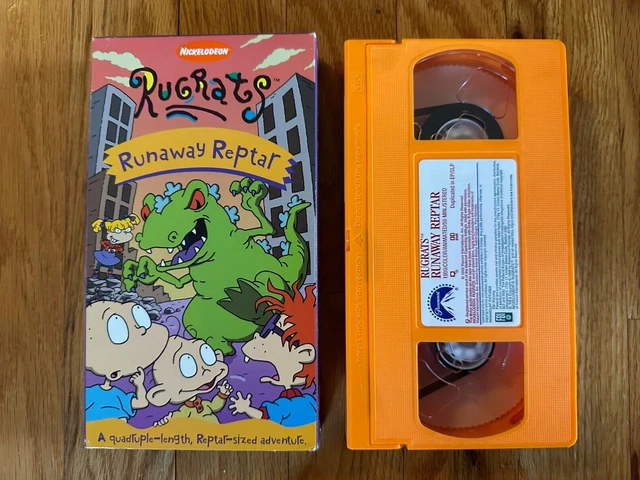RUNAWAY REPTAR VHS - Rugrats Nickelodeon 1999 ORANGE EUR 9,15 - PicClick FR
