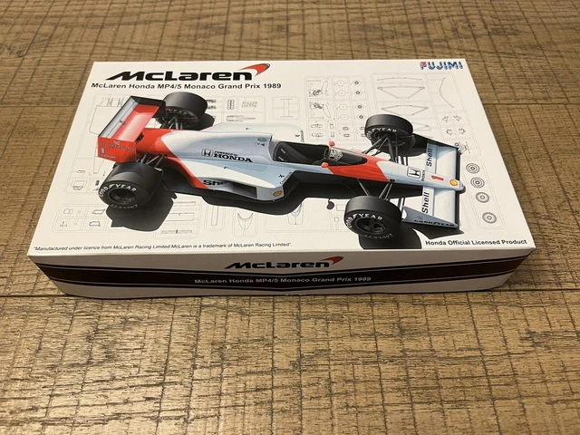 FUJIMI MCLAREN HONDA MP 4/5 Monaco Grand Prix 1989. 1/20 Scale GP16 $99 ...