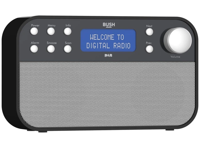 BUSH PORTABLE STEREO DAB/FM Radio BD1706 - Black 7407156 R £24.99 ...
