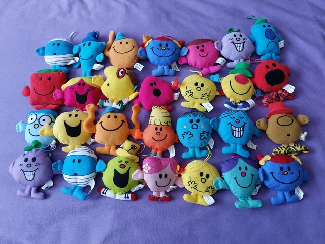MR MEN LITTLE MISS MCDONALDS 2021 & 2024 Soft Plush Toys £1.99 ...