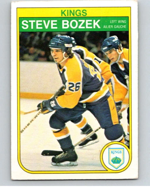 1982-83 O-PEE-CHEE #151 Steve Bozek RC recrue Los Angeles Kings V58145 ...