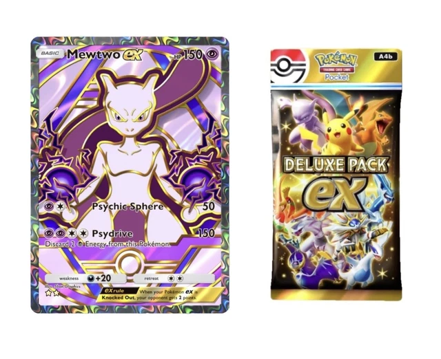 MEWTWO EX [FULL Art] LIMITED EDITION - Pokémon TCG Pocket (Trading) $14 ...