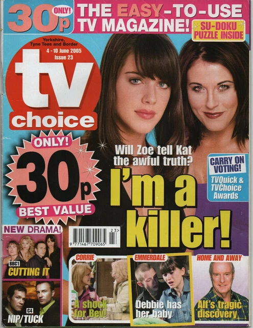 TV CHOICE UK 4 June 2005 Eastenders Zoe / Kat (UK Magazine) EUR 4,09 ...