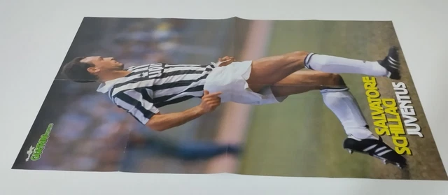 BORIS BECKER_TOTO SCHILLACI_POSTER fronte-retro_2 sided cm 81x53 ...