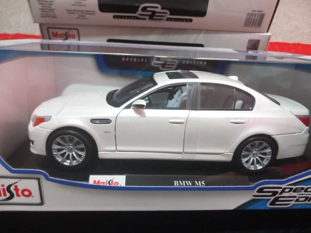 NEW MAISTO 1:18 Scale BMW M5 in Pearl - Diecast Model Car $50.33 - PicClick