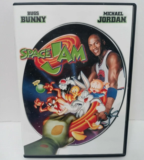 Space Jam Original Animated Movie Wb Michael Jordan Looney Tunes Dvd