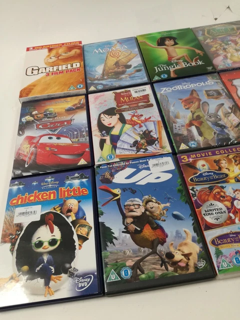 DISNEY PIXAR CHILDREN Animated DVD Bundle 24 Family Movies Job Lot $13. ...