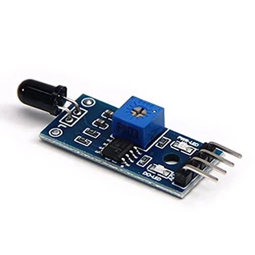 FIELECT IR FLAME Sensor Module Detector 4 Pin Temperature Detecting for ...