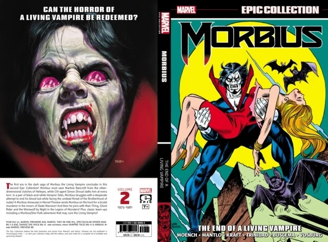 MORBIUS EPIC COLLECTION : La fin d'un vampire vivant - Livraison ...