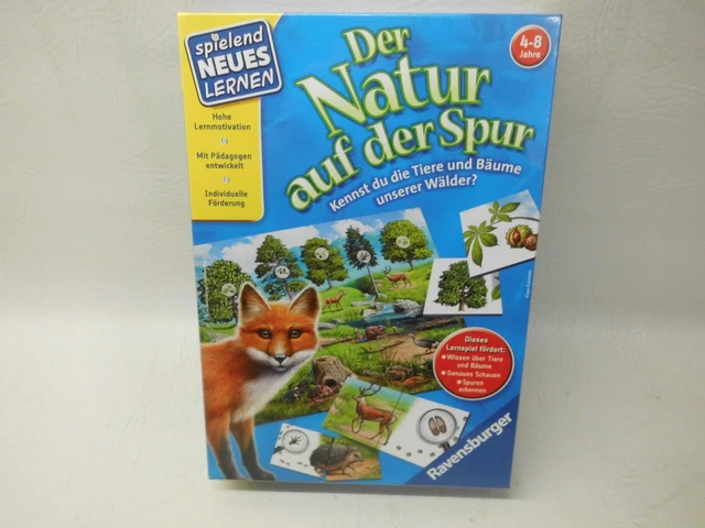 RAVENSBURGER - DER Natur Auf Der Spur - Kennst Du Die Tiere Und Wälder ...? Neu EUR 17,90 ...