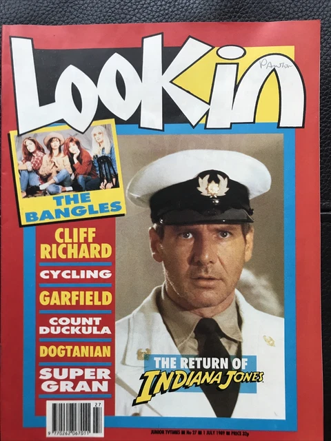 LOOK IN MAGAZINE 1 Jul 1989 #27 Indiana Jones £5.00 - PicClick UK