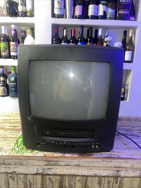 GE GENERAL ELECTRIC 13” 13TVR62 TV VCR VHS CRT Doesn’t work $50.00 ...