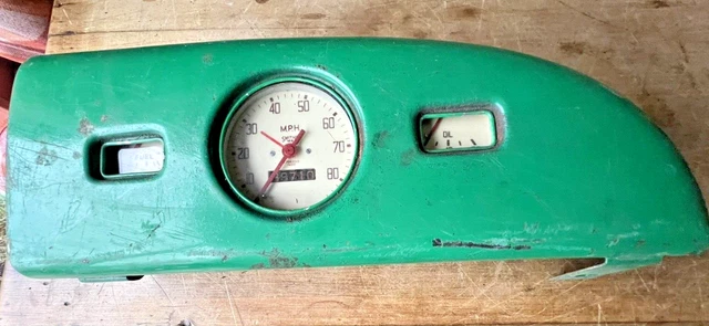 SPLIT SCREEN DASH Morris Minor Mk1 1954 Speedometer/Fuel Gauge/Oil ...