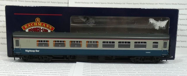 BACHMANN 39-321 USED MK1 BSP Pullman Bar Second Blue/Grey Nightcap Bar ...