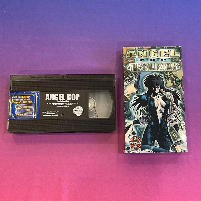 RARE ANGEL COP - The Collection (Anime VHS) All 6 Parts - Manga Video £ ...