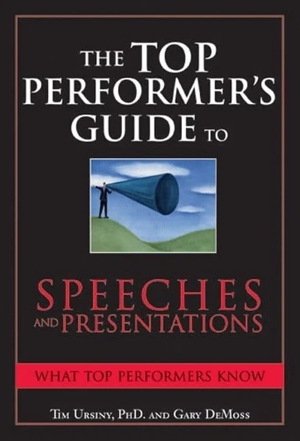THE TOP PERFORMER'S Guide to Speeches ..., DeMoss, Gary $7.69 - PicClick