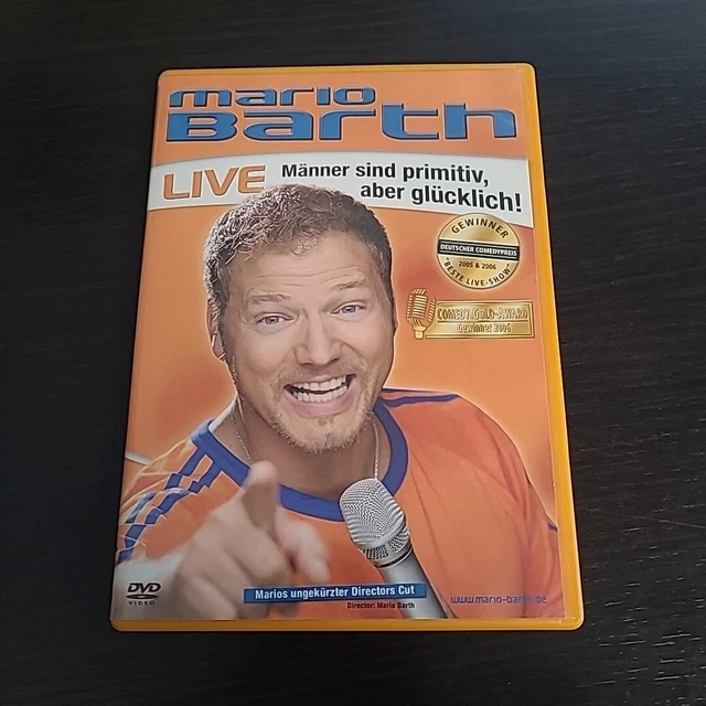 MARIO BARTH MÄNNER sind primitiv, aber glücklich ... | DVD | Zustand ...