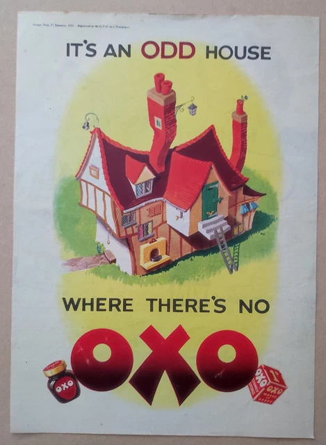 OXO ORIGINAL UK Press Advert 1951 £5.91 - PicClick UK