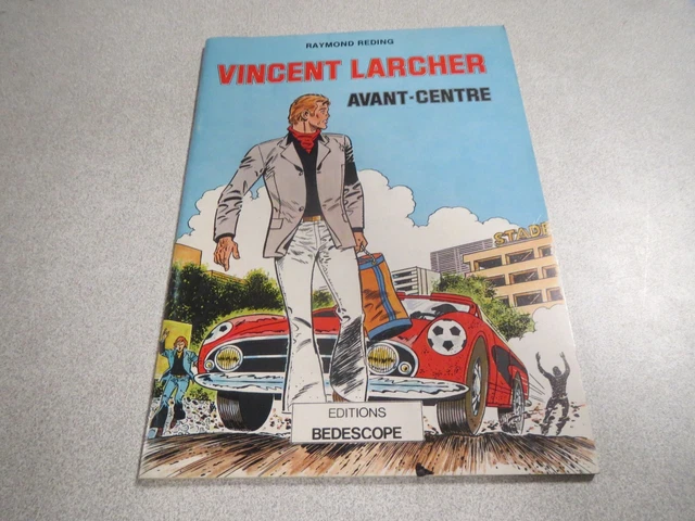 CA454 VINCENT LARCHER Avant-Centre Raymond Reding Eo 1979 Neuf ...