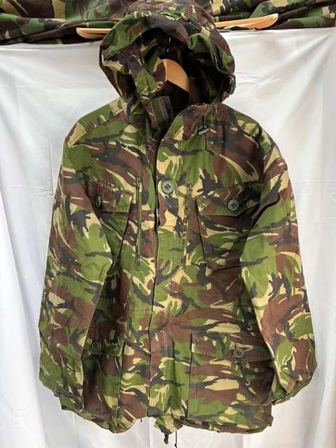 BRITISH ARMY GRADE 1 Windproof Woodland DPM Camo Combat Smock - Size ...