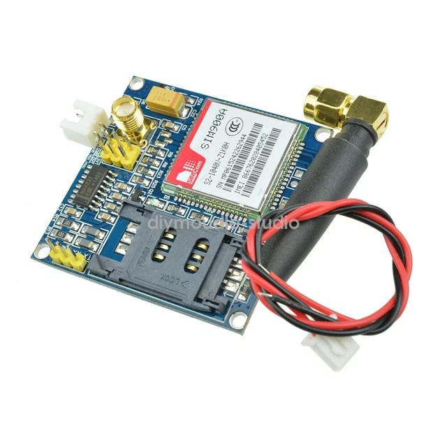 SIM900A 1800/1900 MHZ Wireless Extension Module GSM GPRS Board+Antenna ...