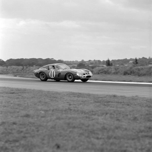 GRAHAM HILL, JOHN Coombs Ferrari 250 GTO 1963 Sports Car Motor Racing ...