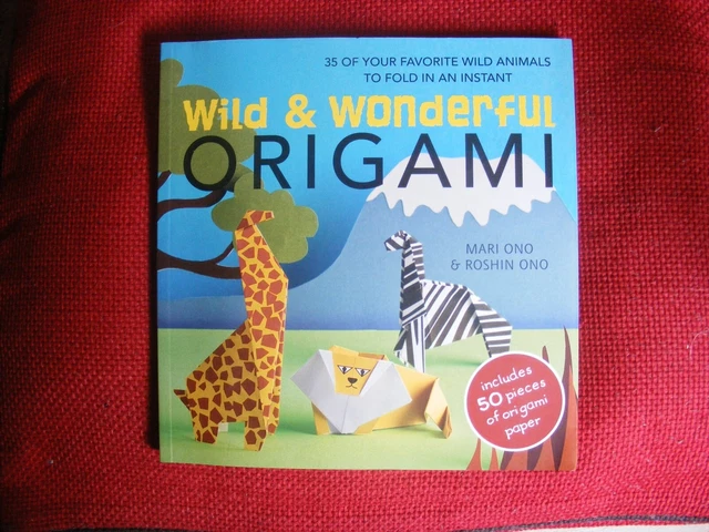 CICO BOOK-WILD AND wonderful origami -35 wild animals+ 50 origami ...
