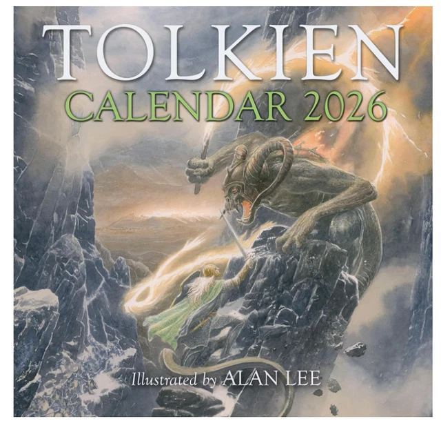 TOLKIEN CALENDAR 2026 by J. R. R. Tolkien (2025, Calendar) £12.52 ...