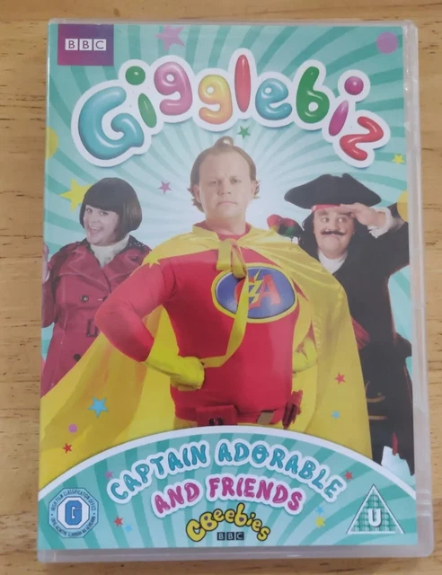 GIGGLEBIZ: CAPTAIN ADORABLE & Friends (CBEEBIES) DVD £1.49 - PicClick UK