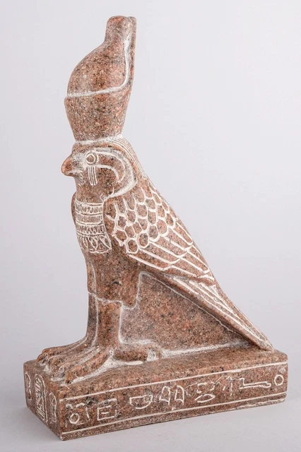ANCIENT EGYPTIAN PHARAONIC Statue Horus God of Sky Falcon Bird Granite ...