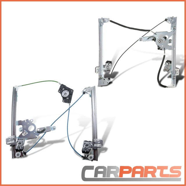 2X ALZACRISTALLI SENZA Motore Asse Ant. per Skoda Octavia I 1U2 1U5 ...