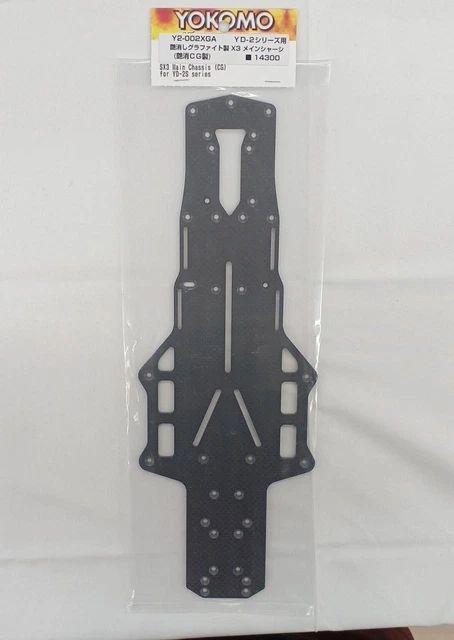 YOKOMO MATTE GRAPHITE X3 Main Chassis Rc Parts £127.84 - PicClick UK