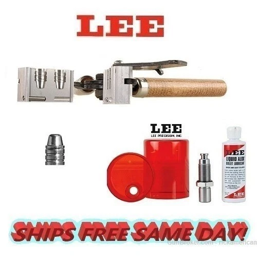 LEE 2 CAV Mold for 44 Spec, 44-40 WCF, ETC & Sizing and Lube Kit 90336 ...