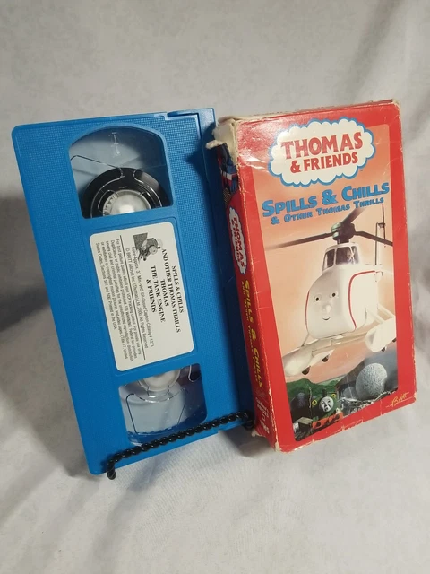 THOMAS THE TANK Engine & Friends Spills & Chills VHS Video Tape Train ...