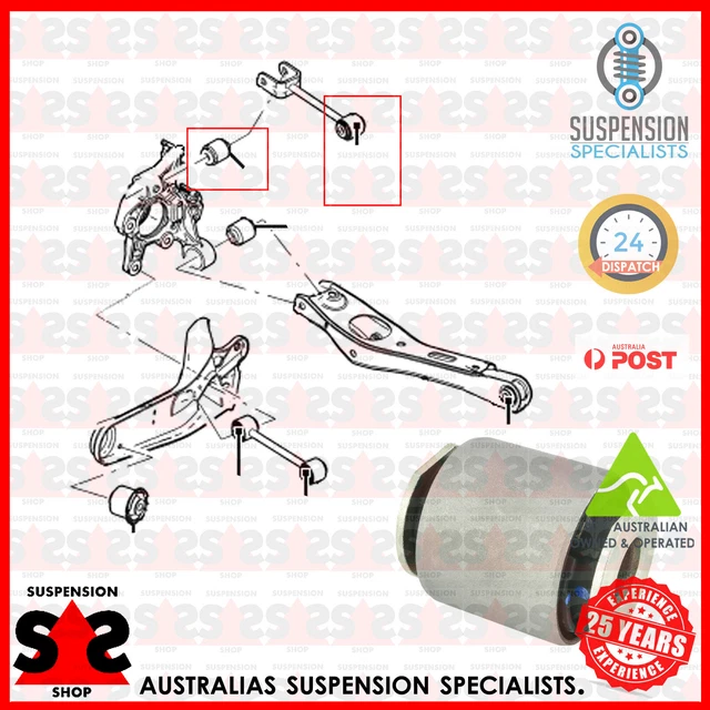 REAR AXLE MOUNTING, Control/Trailing Arm Suit FORD USA Explorer Sport ...